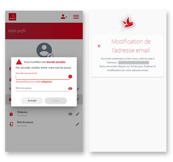 Gérer votre compte | Vini