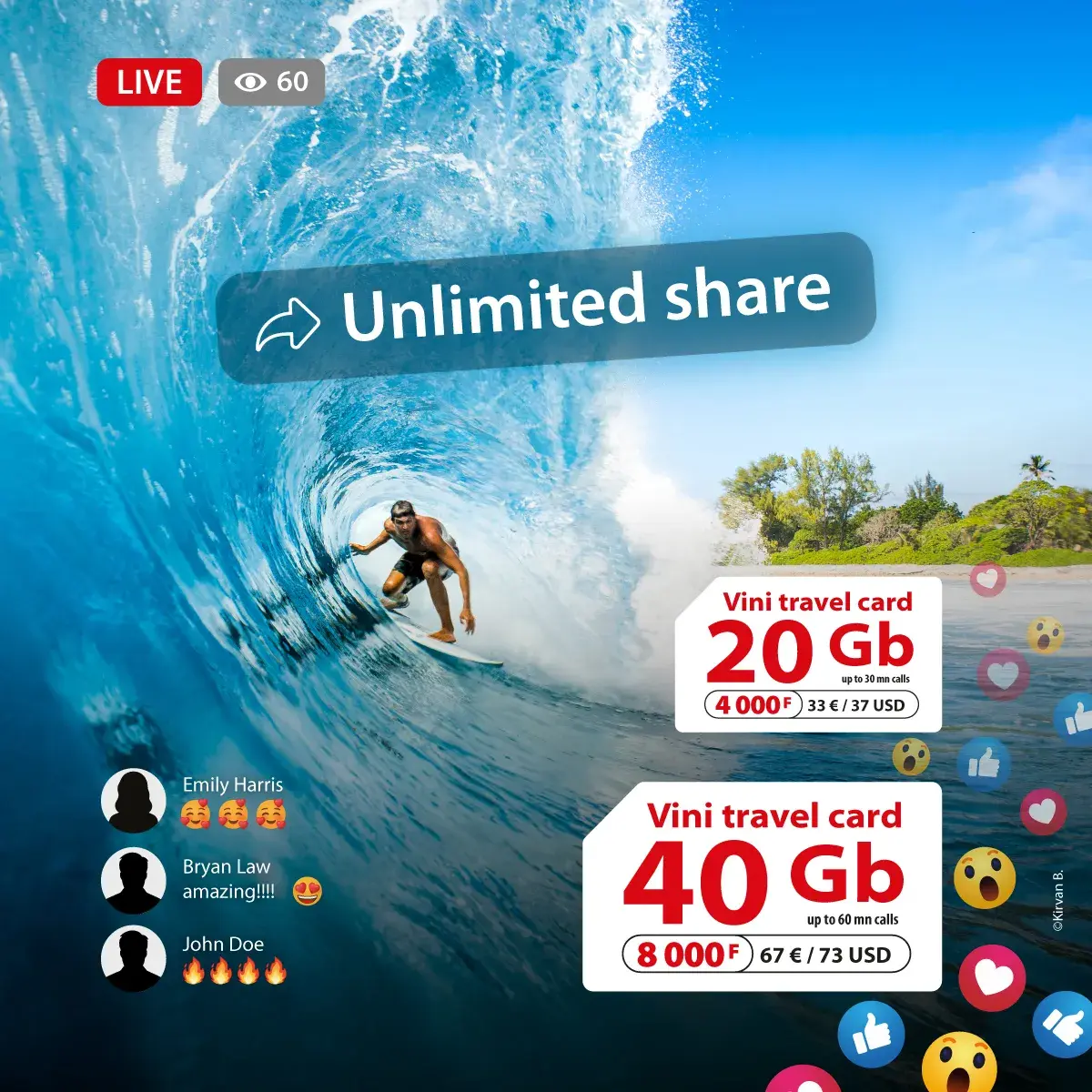 Vini travel card - EN | Vini