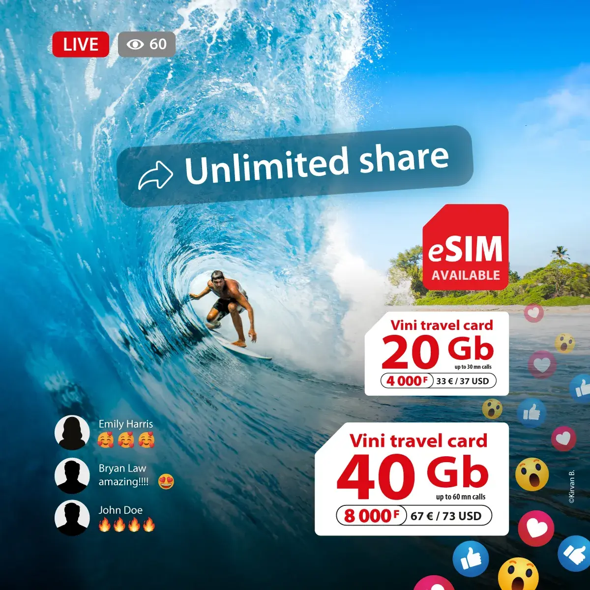 Vini travel card - EN | Vini